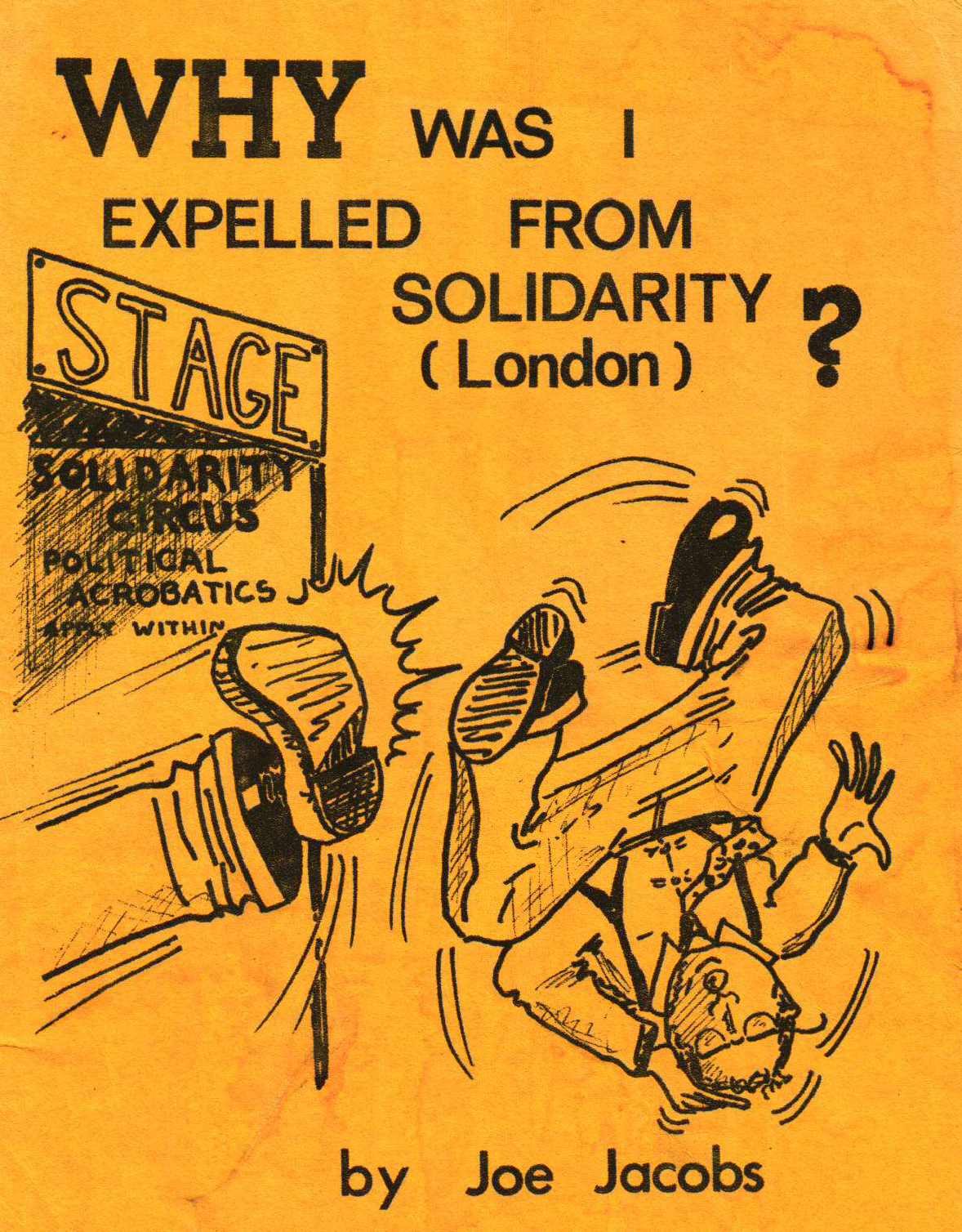 Why was I expelled from Solidarity (London)? - Joe Jacobs | libcom.org